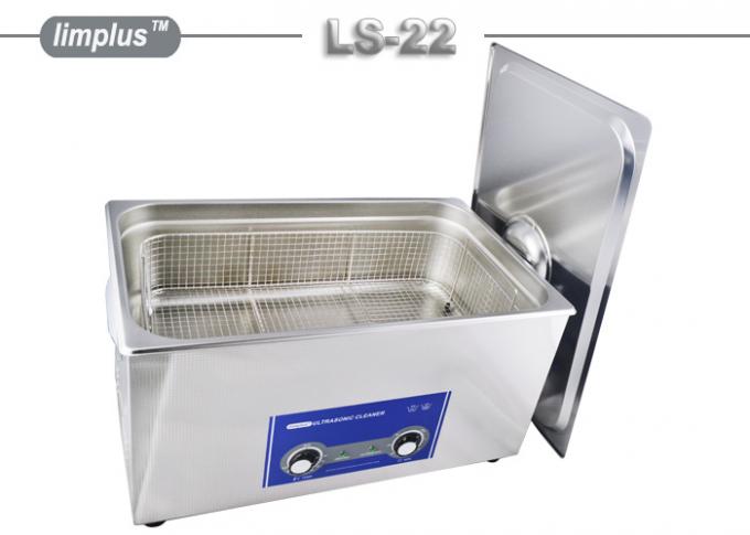 Heated 22 Liter Table Top Ultrasonic Cleaner Bath For Musical ...